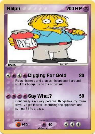Pokémon Ralph 42 42 - Digging For Gold - My Pokemon Card