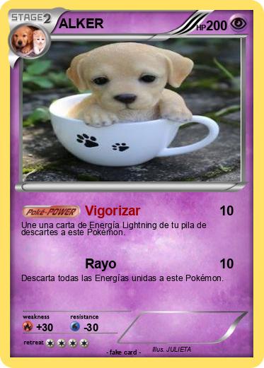 Pokémon ALKER 1 1 - Vigorizar - Mi carta pokémon