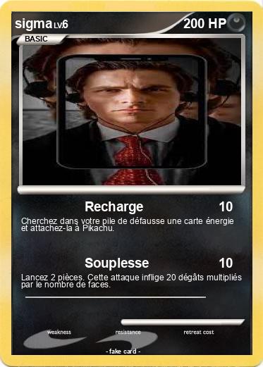 Pokémon sigma 153 153 - Recharge - My Pokemon Card