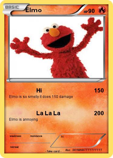 Pokémon Elmo 942 942 - Hi - My Pokemon Card
