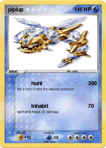 Pokémon piplup 712 712 - hunt - My Pokemon Card