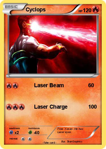 Pokémon Cyclops 116 116 - Laser Beam - My Pokemon Card