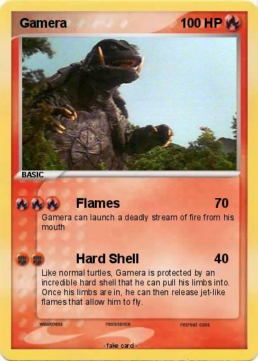 Pokémon Gamera 42 42 - Flames - My Pokemon Card