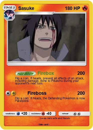 Pokémon Sasuke 5190 5190 - Firebox - My Pokemon Card