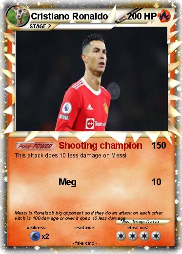 Pokémon Cristiano Ronaldo 781 781 - Shooting champion - My Pokemon Card