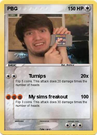 Pokémon PBG 6 6 - Turnips - My Pokemon Card