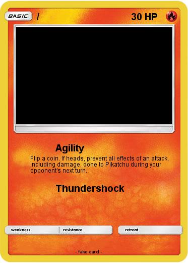 Pokémon 1 141351 141351 - Agility - My Pokemon Card