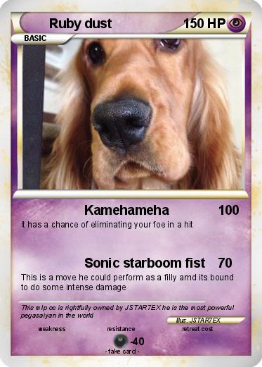 Pokémon Ruby dust - Kamehameha - My Pokemon Card