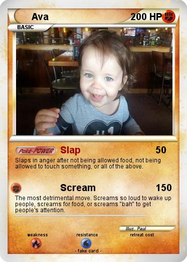 Pokémon Ava 136 136 - Slap - My Pokemon Card