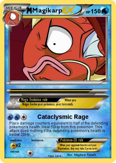 Pokémon Magikarp 1805 1805 - Cataclysmic Rage - My Pokemon Card
