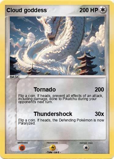 Pokémon Cloud goddess - Tornado - My Pokemon Card