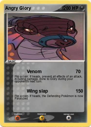 Pokémon Angry Glory - Venom - My Pokemon Card