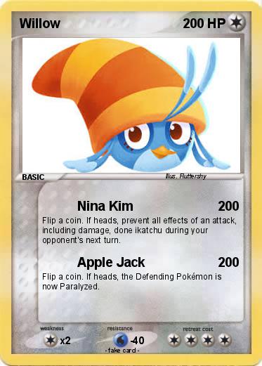 Pokémon Willow 107 107 - Nina Kim - My Pokemon Card