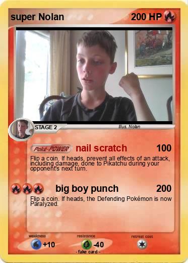 Pokémon Nolan 243 243 - nail scratch - My Pokemon Card