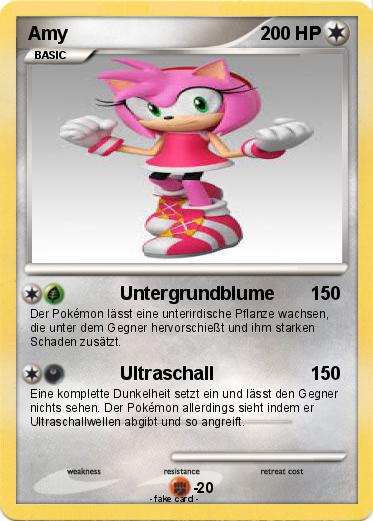 Pokémon Amy 940 940 - Untergrundblume - My Pokemon Card