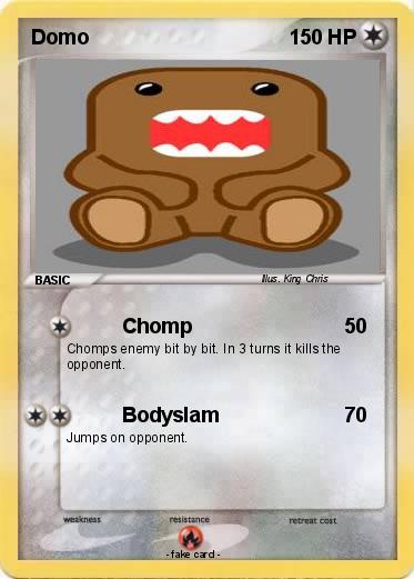 Pokémon Domo 152 152 - Chomp - My Pokemon Card