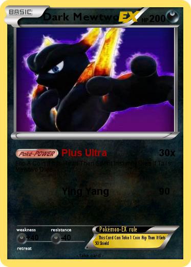 Pokémon Dark Mewtwo 457 457 - Plus Ultra - My Pokemon Card