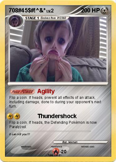 Pokémon 708 45 45 - Agility - My Pokemon Card