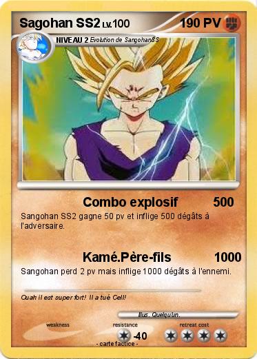 Pokémon Sagohan SS2 - Combo explosif 500 - Ma carte Pokémon