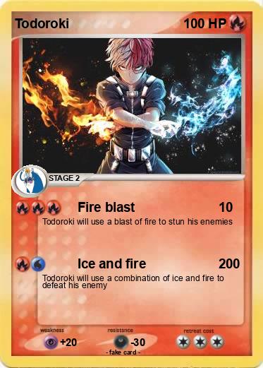 Pokémon Todoroki 91 91 - Fire blast - My Pokemon Card