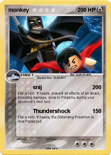 Pokémon monkey 1844 1844 - snij - My Pokemon Card