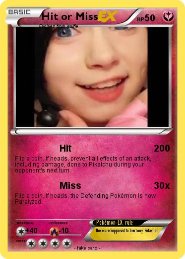 Pokémon Hit or Miss 18 18 - Hit - My Pokemon Card