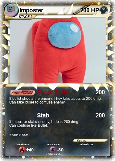 Pokémon Imposter 278 278 - Shoot Bullet - My Pokemon Card
