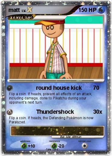 Pokémon matt 659 659 - round house kick - My Pokemon Card