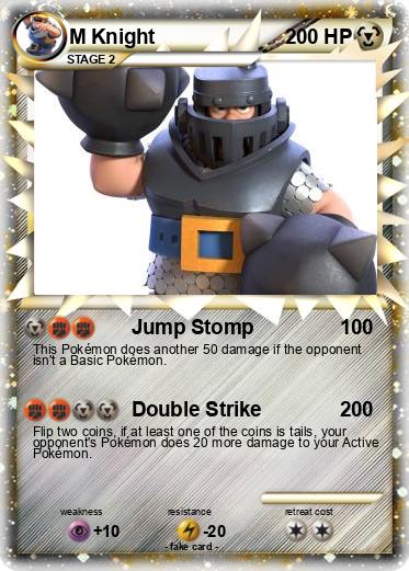 Pokémon M Knight - Jump Stomp - My Pokemon Card