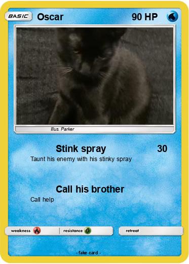 Pokémon Oscar 451 451 - Stink spray - My Pokemon Card