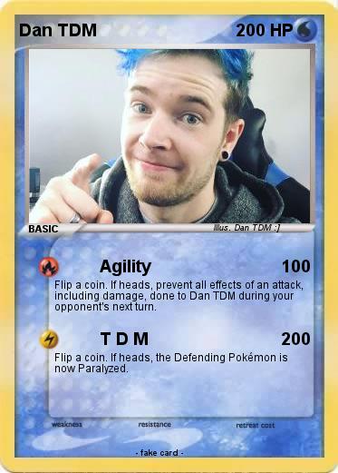 Pokémon Dan TDM 112 112 - Agility - My Pokemon Card