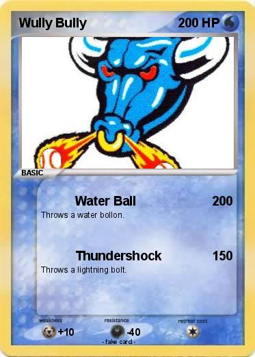 Pokémon Wully Bully - Water Ball - My Pokemon Card