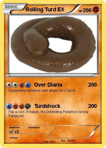 Pokémon Rolling Turd EX - Over Diaria - My Pokemon Card
