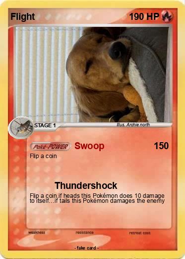 Pokémon Flight 40 40 - Swoop - My Pokemon Card