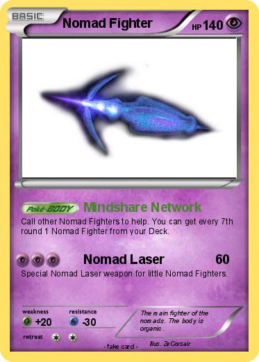 Pokémon Nomad Fighter - Mindshare Network - My Pokemon Card