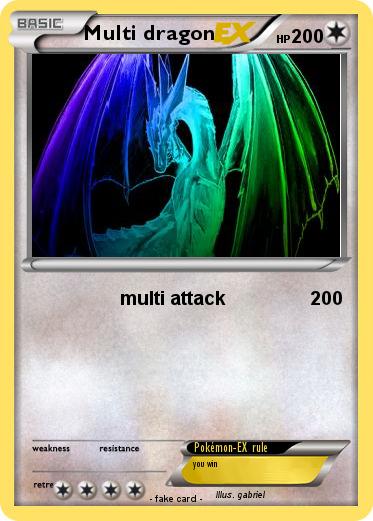 Pokémon Multi dragon - multi attack - My Pokemon Card