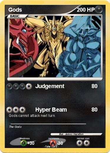 Pokémon Gods 7 7 - Judgement - My Pokemon Card