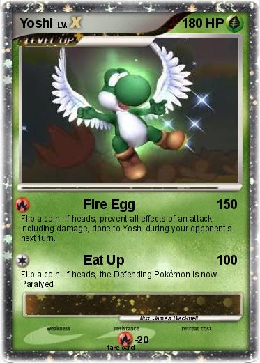 Pokémon Yoshi 2877 2877 - Fire Egg - My Pokemon Card