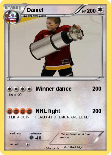 Pokémon Daniel 673 673 - Winner dance - My Pokemon Card