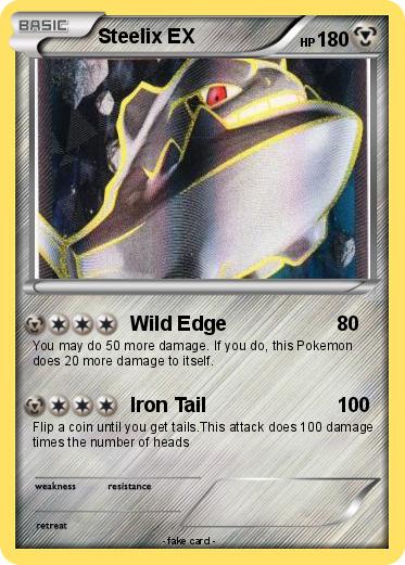 Pokémon Steelix EX 76 76 - Wild Edge - My Pokemon Card