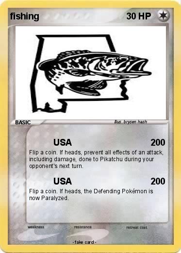 Pokémon fishing 32 32 - USA - My Pokemon Card