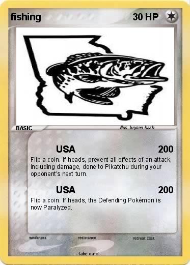 Pokémon fishing 33 33 - USA - My Pokemon Card