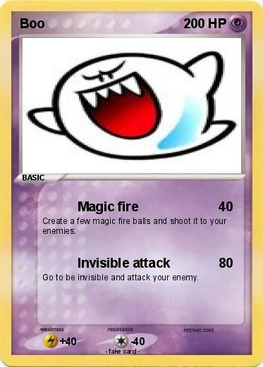 Pokémon Boo 365 365 - Magic fire - My Pokemon Card