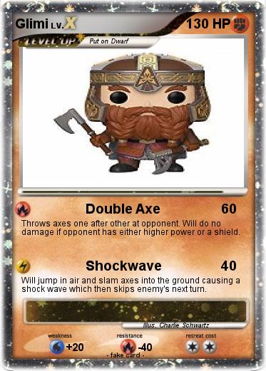 Pokémon Glimi - Double Axe - My Pokemon Card