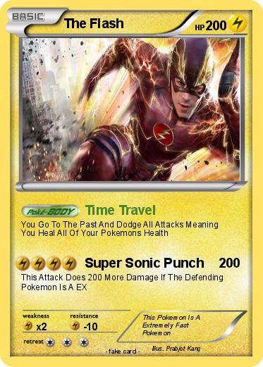 Pokémon The Flash 69 69 - Time Travel - My Pokemon Card