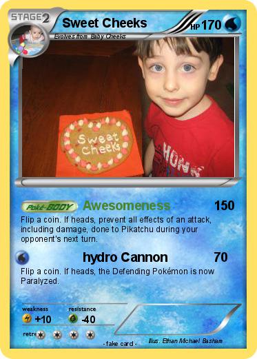 Pokémon Sweet Cheeks 1 1 - Awesomeness - My Pokemon Card