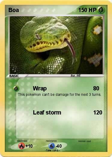 Pokémon Boa 101 101 - Wrap - My Pokemon Card