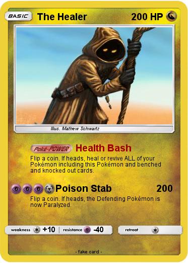 Pokémon The Healer 3 3 - Health Bash - My Pokemon Card