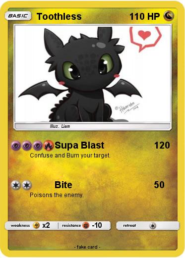 Pokémon Toothless 618 618 - Supa Blast - My Pokemon Card