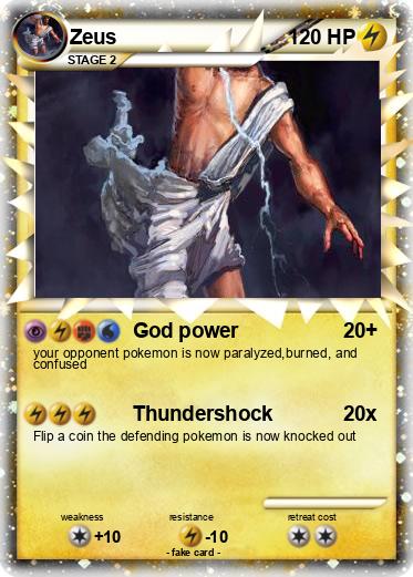 Pokémon Zeus 2053 2053 - God power - My Pokemon Card